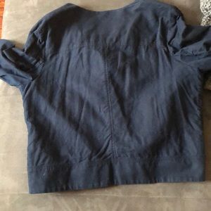 Banana Republic Factory | Jackets & Coats | Banana Republic Navy Blue ...